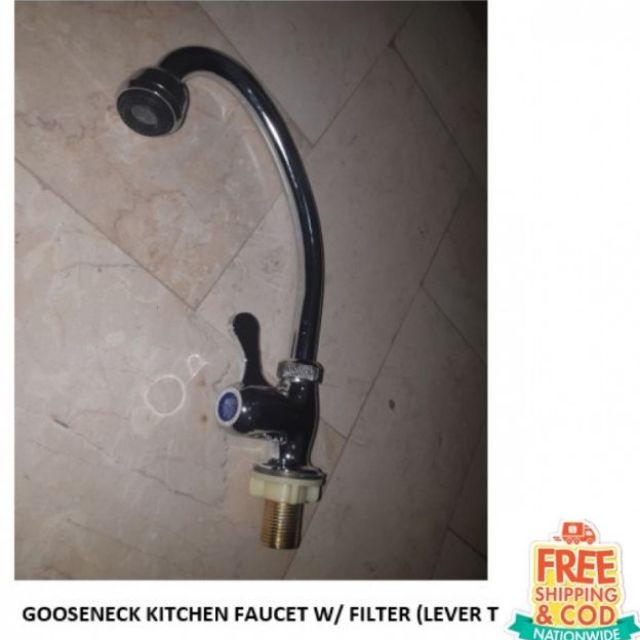 Gooseneck Kitchen Faucet Vertical Type Gripo | Shopee Philippines