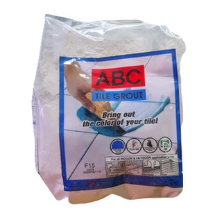 ABC Tile Grout White F15 2kg | Shopee Philippines