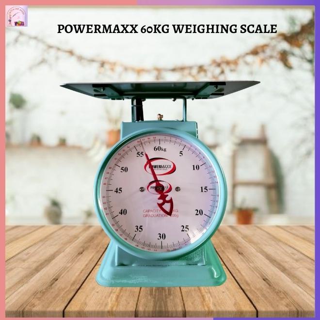 POWERMAXX 60KG WEIGHING SCALE / TIMBANGAN | Shopee Philippines
