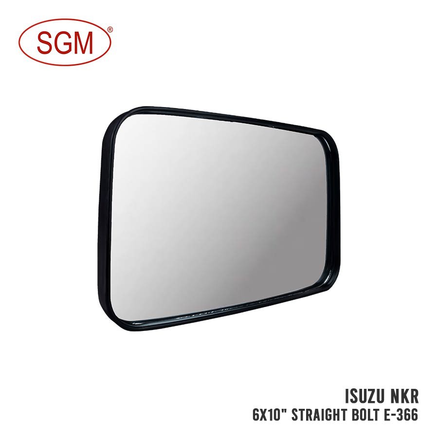 BEST CHOICE AUTO SUPPLY SGM ISUZU NKR MIRROR 6 X 10 / STRAIGHT BOLT / E ...