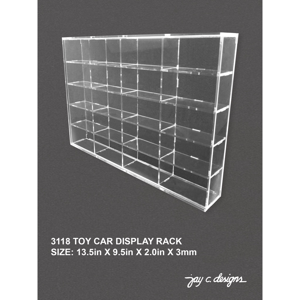 Jay C. Designs Acrylic Toy Car Display 3118 | Shopee Philippines