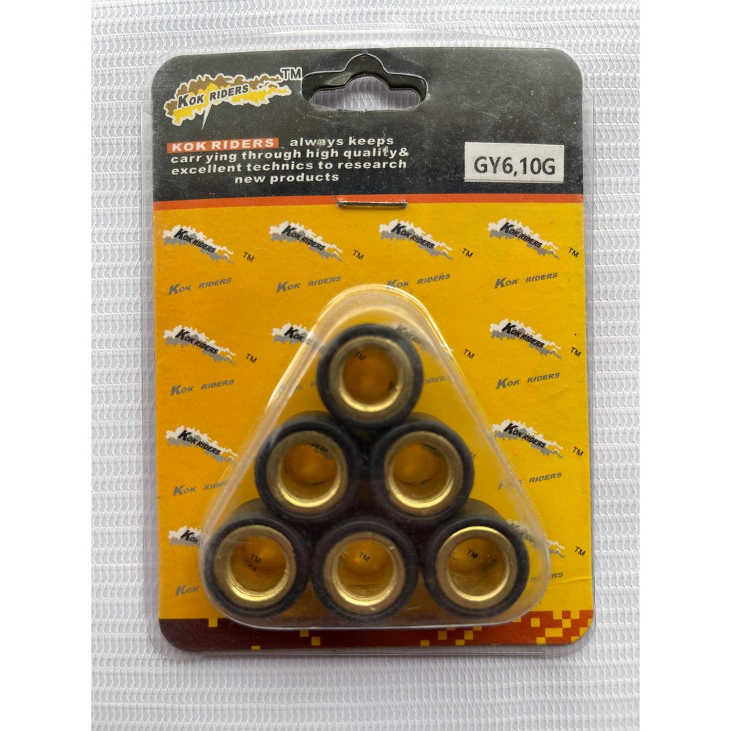 FLYBALL/ROLLER SET BALL GY6/BEAT FI/RUSI GALA 125/CLICK OLD 10G KOK ...