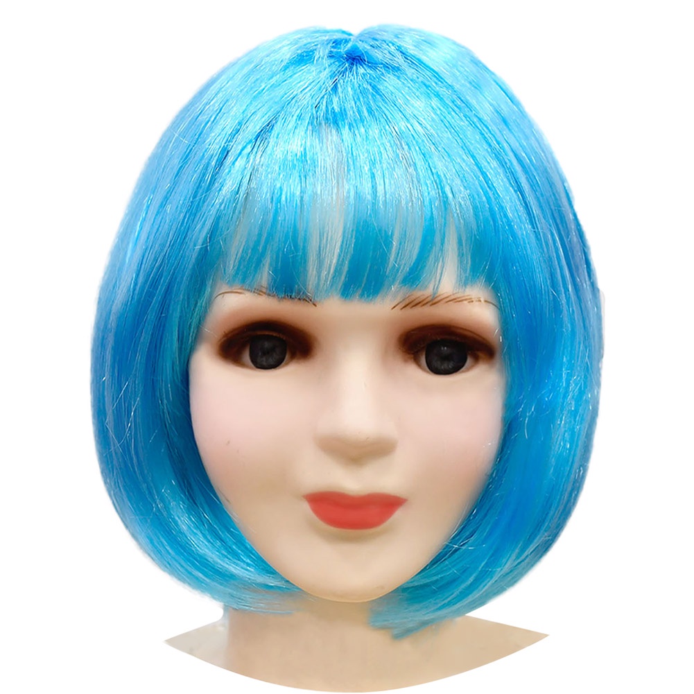 Zombies 3 Alien Costume Zed Wig Cosplay A-Lan Short Hair Layered Fluffy ...