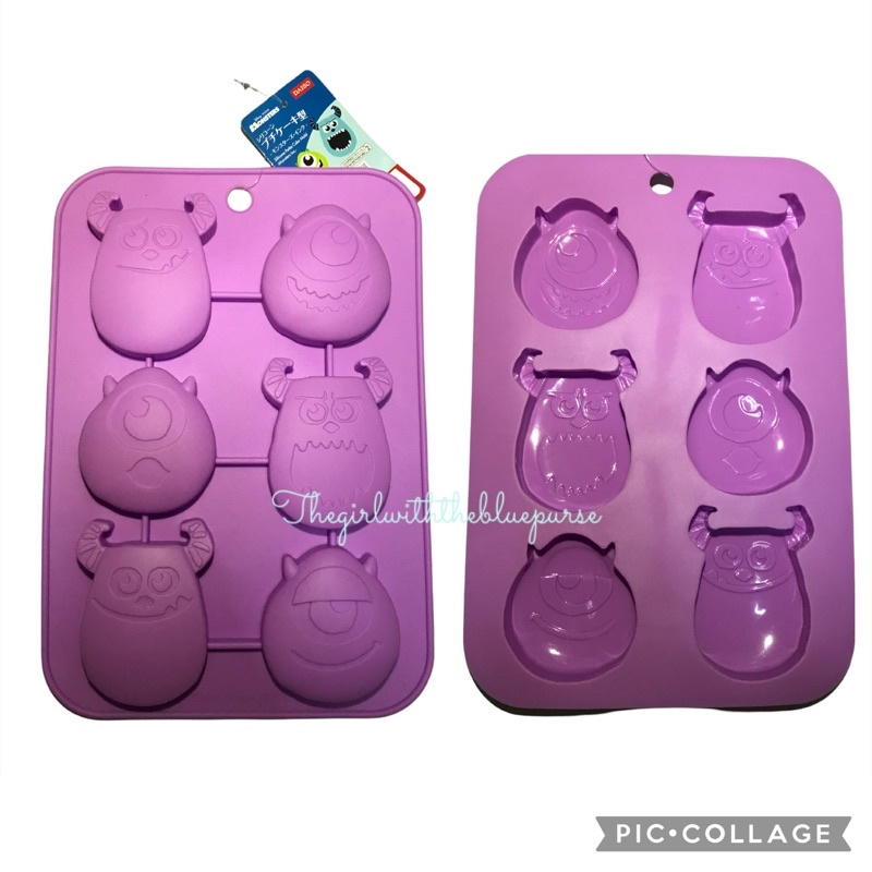 Disney Monsters Inc. Sulley Mike Wozowski Baking Ice Mold | Shopee ...