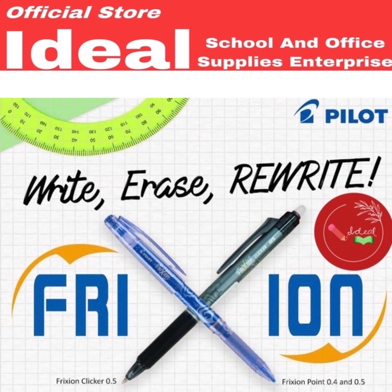 Pilot Frixion Erasable Pen 1pc | Shopee Philippines