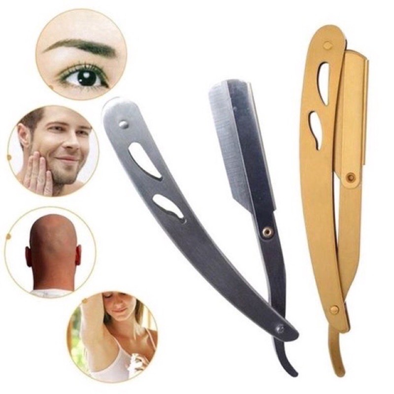 Razor Men Barber Edge Razors Folding Shaving cut Hair Removal Tools ...