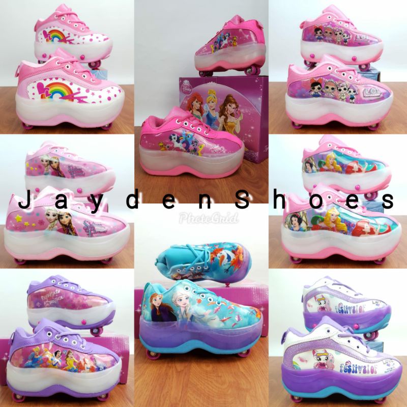 Girls' CHARACTER WHEEL SHOES/GIRLS' WHEEL SHOES/IMPORTED WHEEL SHOES ...