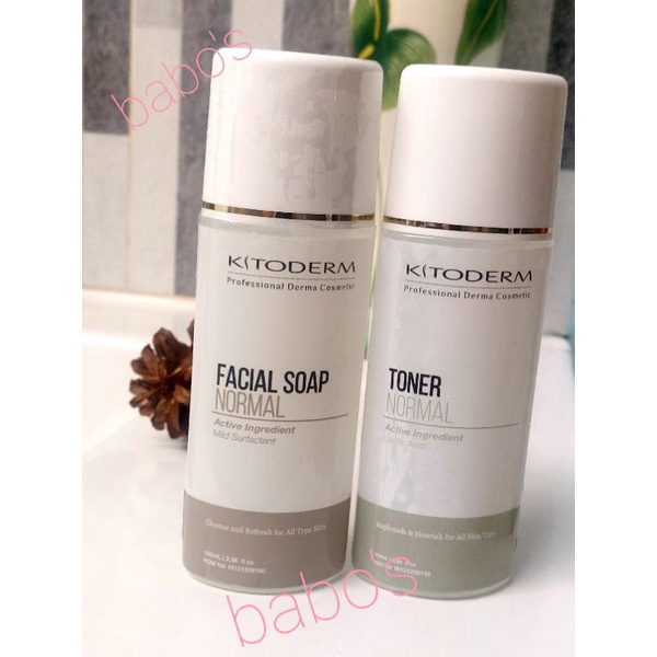 Kitoderm FACIAL SOAP NORMAL / NORMAL / 100ml original / FACIAL Cleanser ...