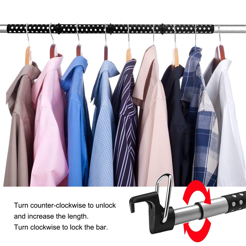 Car Clothes Hanger Expandable Heavy Duty Car Clothes Rack Expandable ...