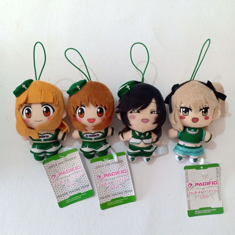 Girls und Panzer das Finale x Pacific Racing Team Plush Strap | Shopee ...