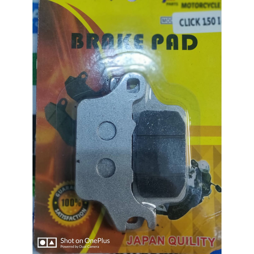 HONDA CLICK 150i 125 v1 v2 BRAKE PAD | Shopee Philippines