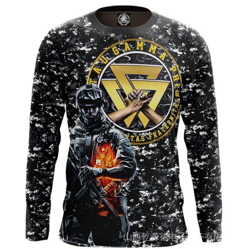 Triskelion Fratshirt Frat Shirt Full Sublimation TRISKELION/TAU LONG ...