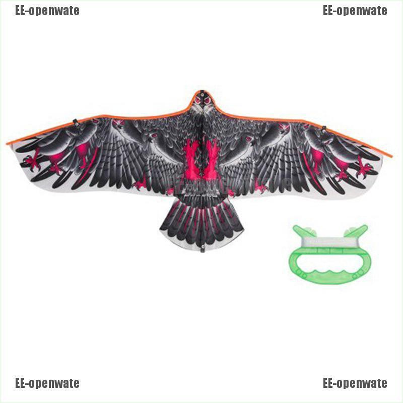 [OPE3] 1.1m Eagle Kite With 30 Meter Kite Line Children Flying Bird ...