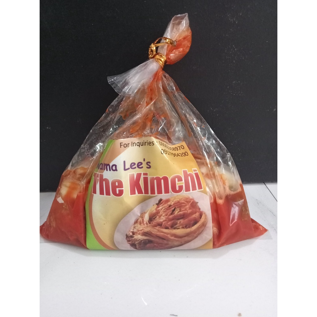 MASARAP Mama Lee`s Kimchi 500g in Pouch Package | Shopee Philippines
