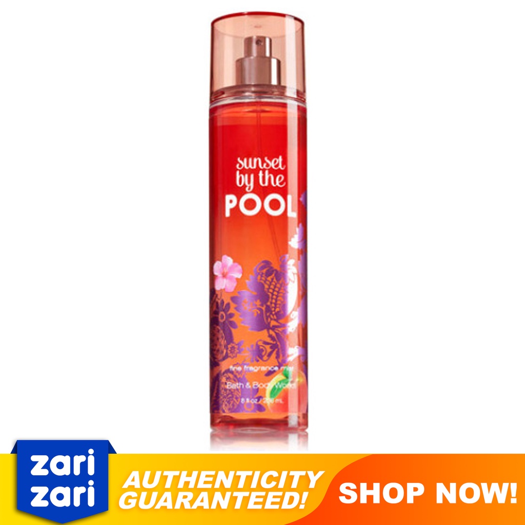 Bath & Body Works Sunset by the Pool Fragrance Mist 236ml | Shopee ...