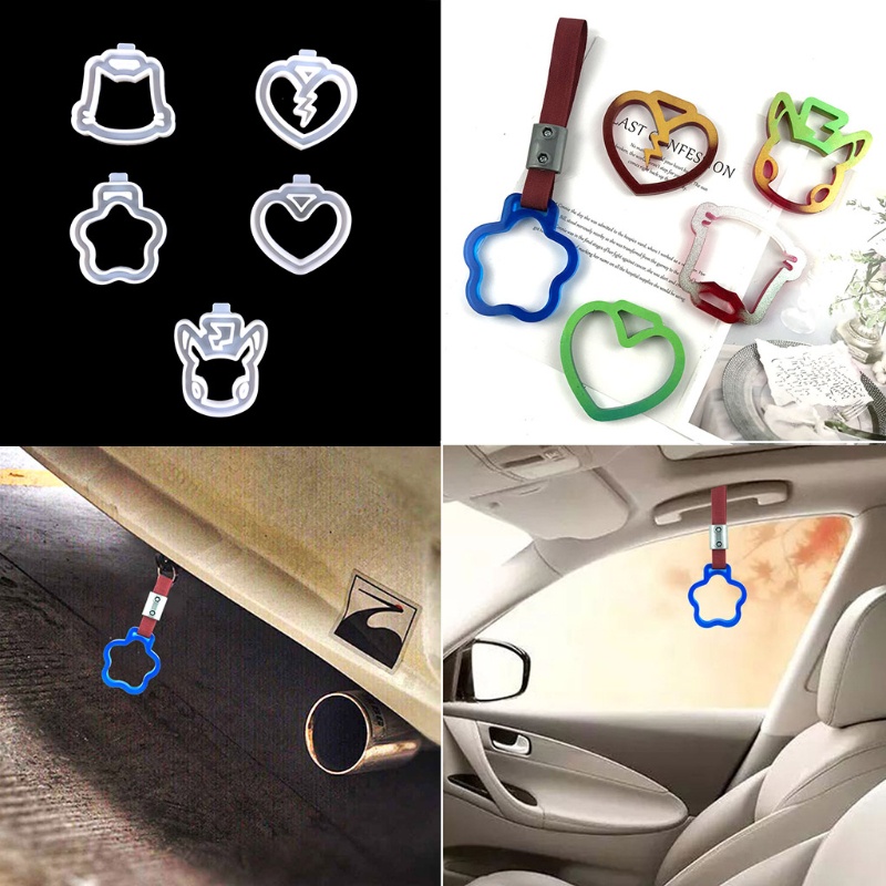 SIY Car Pull Ring Epoxy Mold for Subway Bus Handle with Car Bumper ...