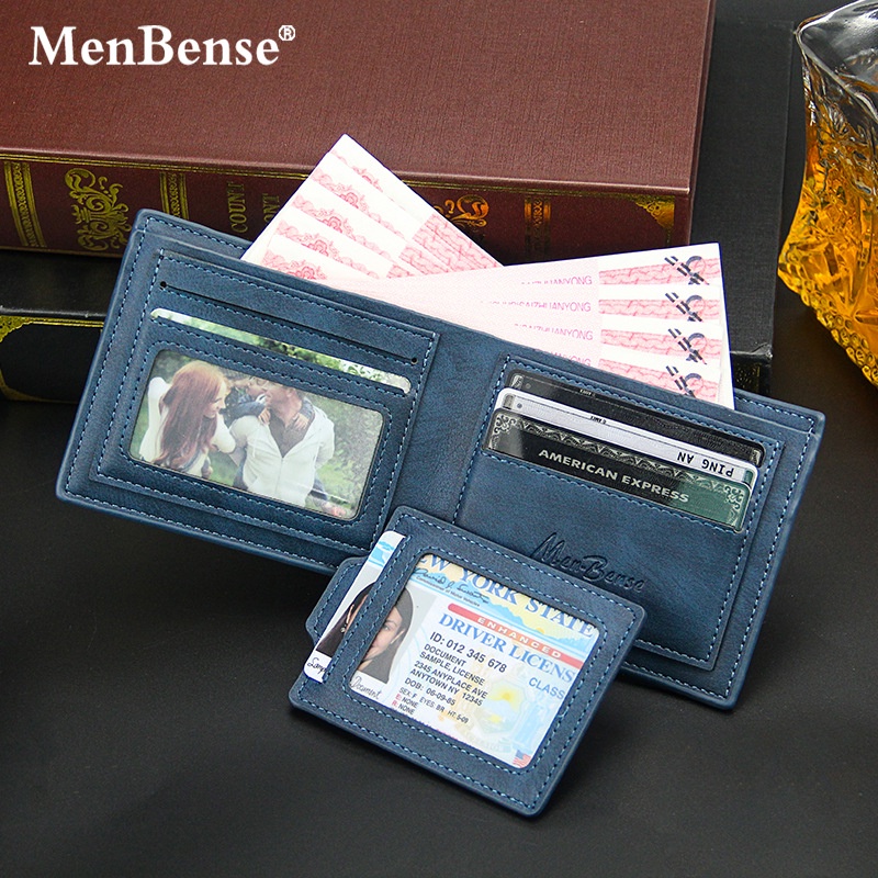 Quality PU Leather High Capacity Men's Wallet Gift D2406-M MenBense ...