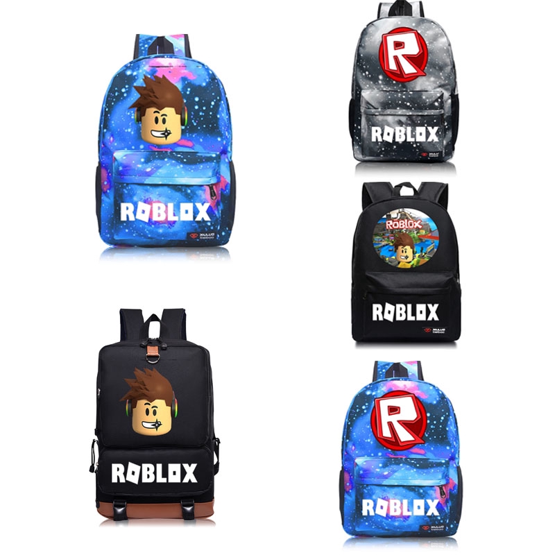 Roblox Backpack Men Schoolbag Backpack with Roblox Students Bookbag ...
