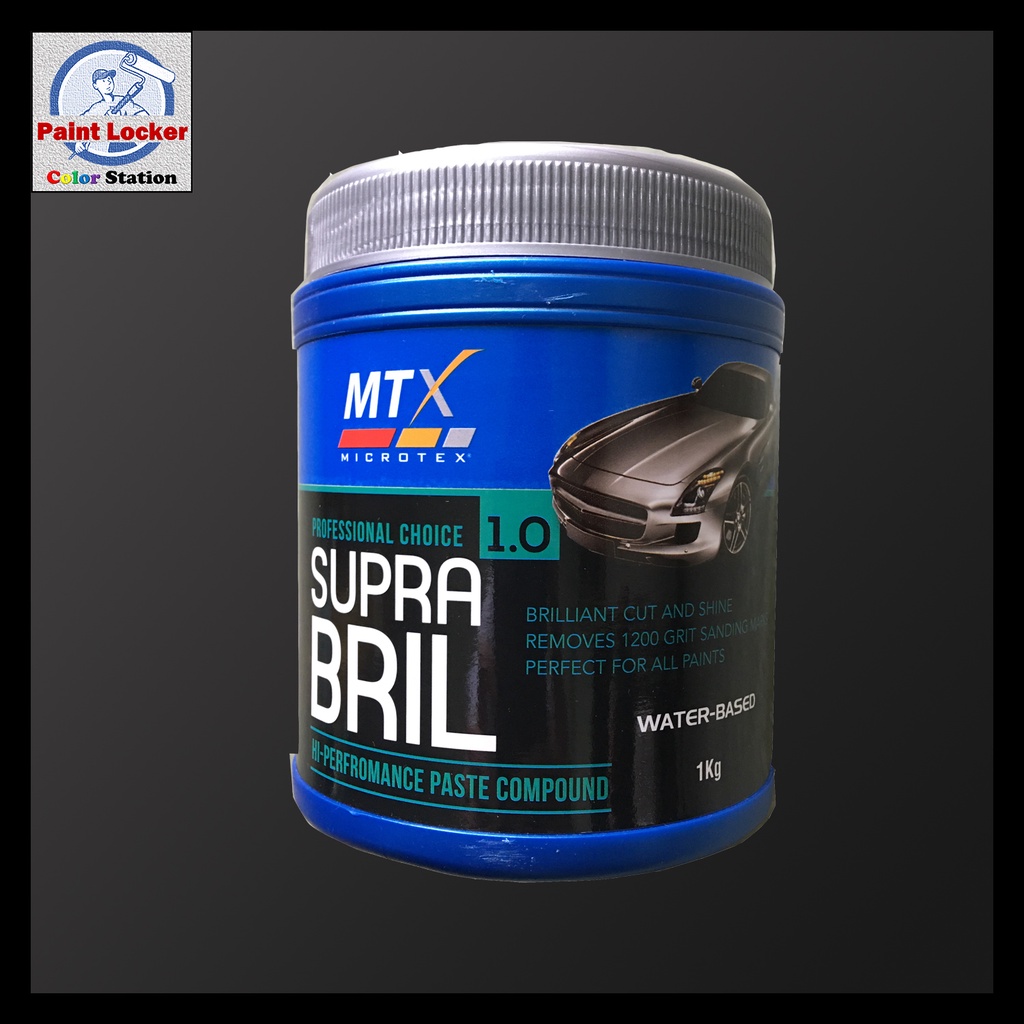 Microtex MTX SupraBRIL Rubbing Compound - 1 kg | Shopee Philippines