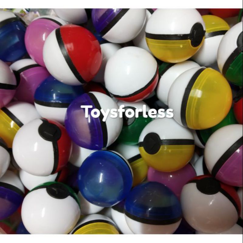 5pcs. Pokemon Ball with Character and Sticker inside | Shopee Philippines