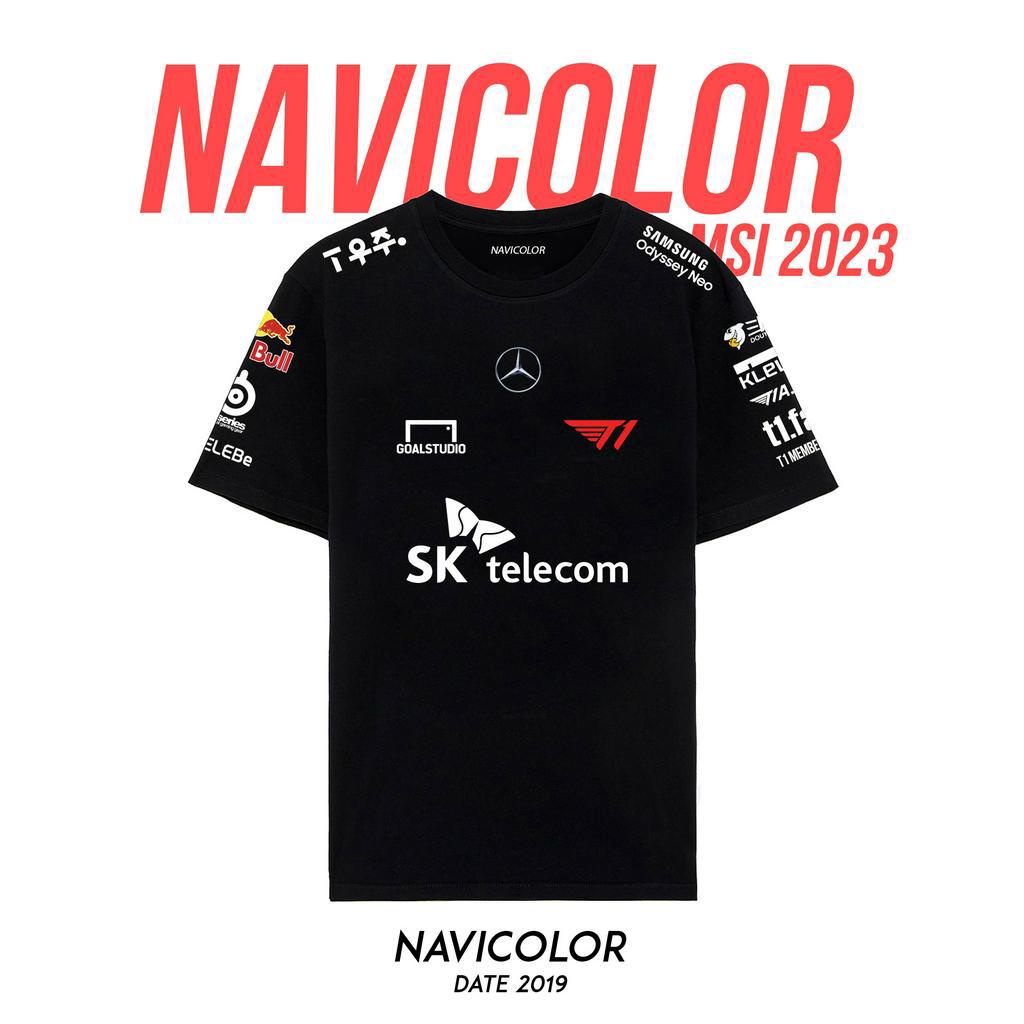 Skt T1 Cotton Team Jersey Set for MSI 2023 World Finals season | New model SKTelecom Gaming ...