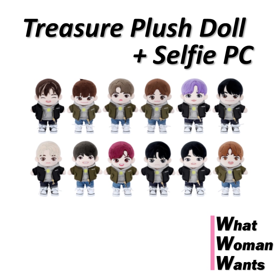 Treasure Plush Doll with Selfie PC (official) KPOP Merch from YG Select ...