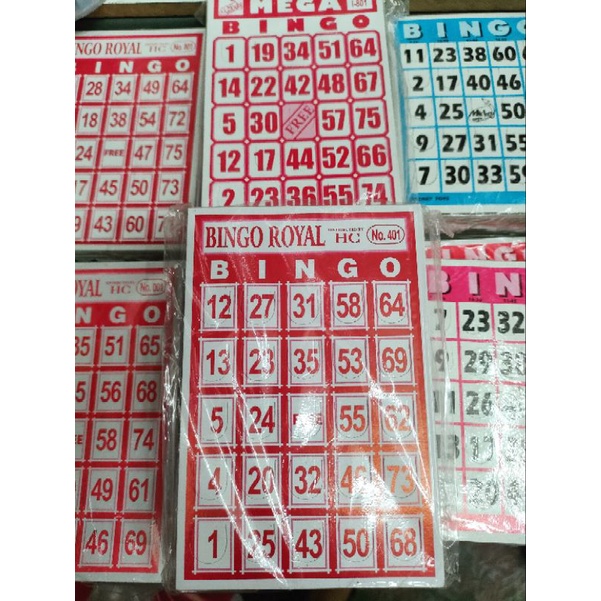 Bingo Cards with Hole set of 100pcs | Shopee Philippines
