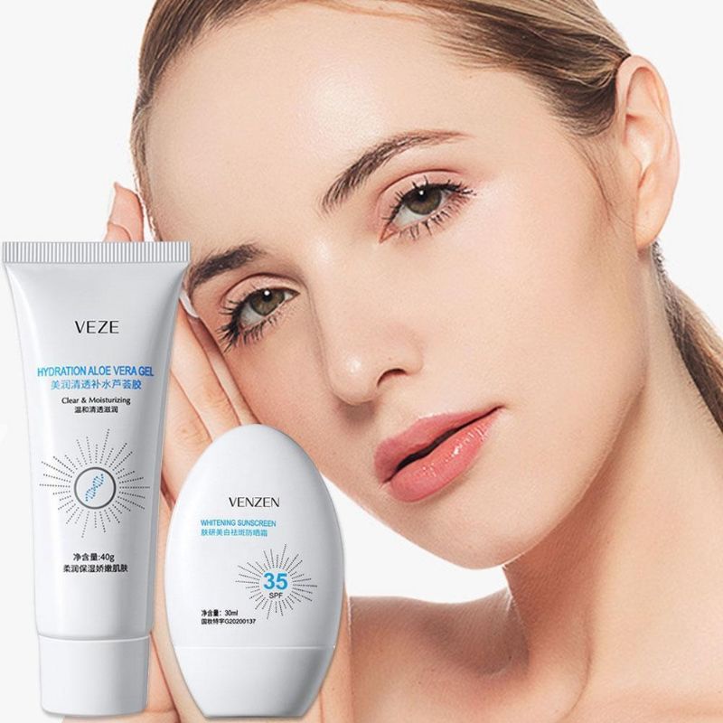 VEZE Hydration kit with SPF35 Sunscreen Set | Shopee Philippines