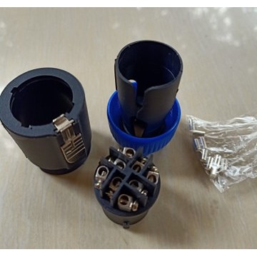 C-14 NL8 Male Speakon 8 Pin Pole Audio Connector Plug | Shopee Philippines