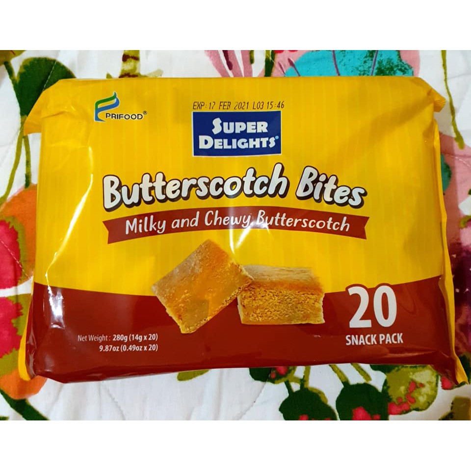 [Lowest Price] Super Delights Butterscotch Snack Pack | Shopee Philippines