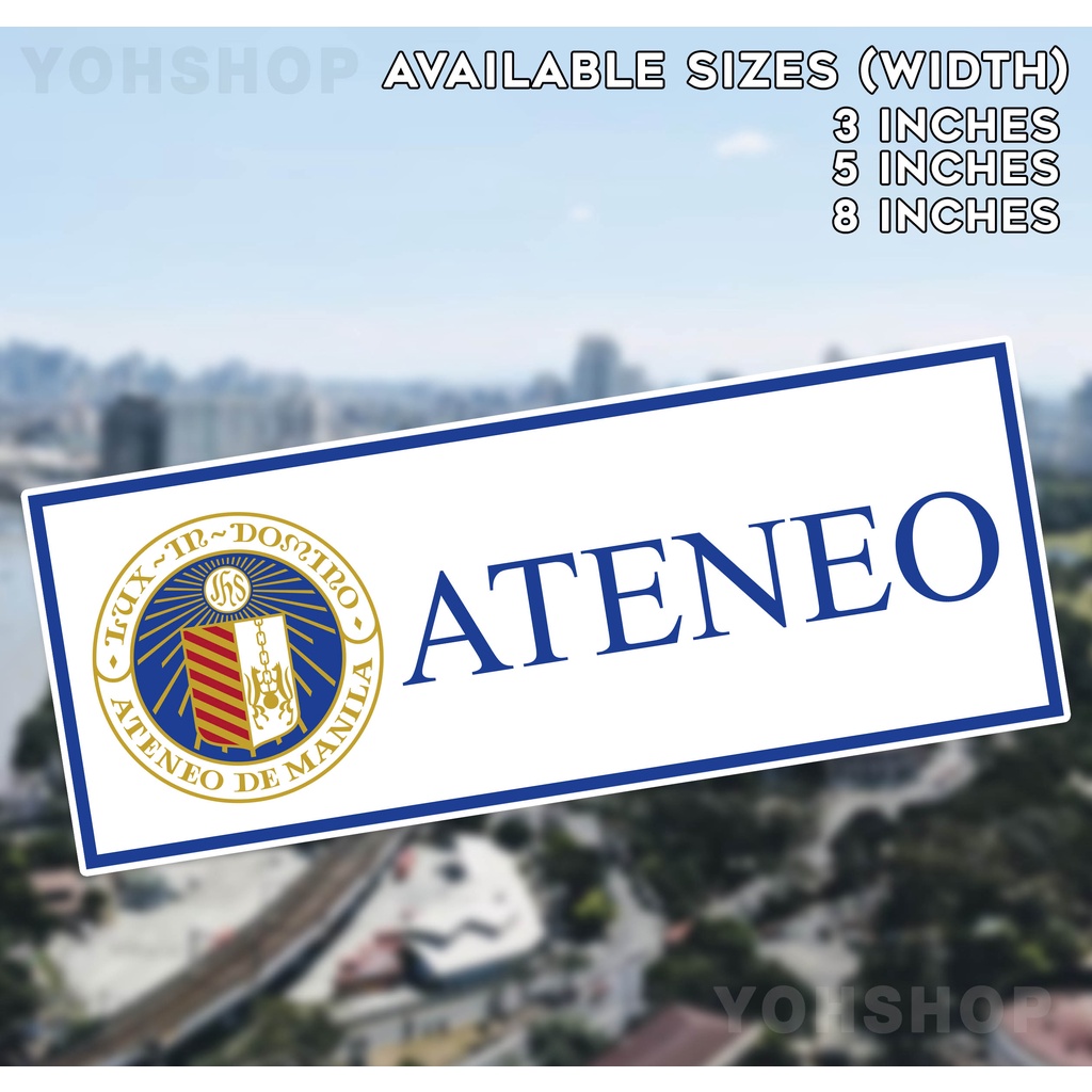 University Logos | NCAA University Logo Sticker | Ateneo De Manila ...
