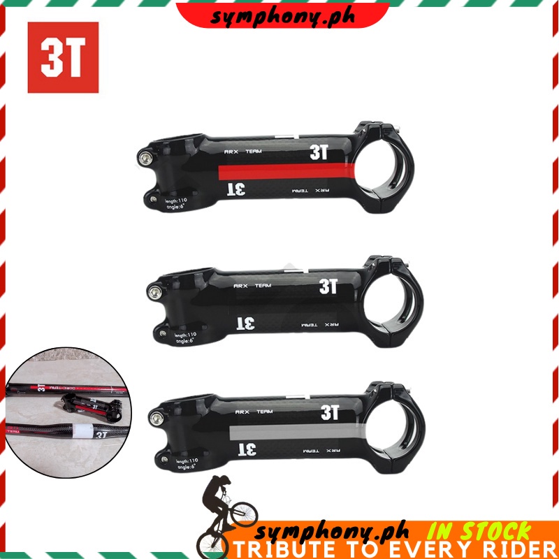 3T Aluminum Alloy & Carbon MTB Mountain Bike Stem Road Bike Lightweight MTB Stem / Carbon Stem ...