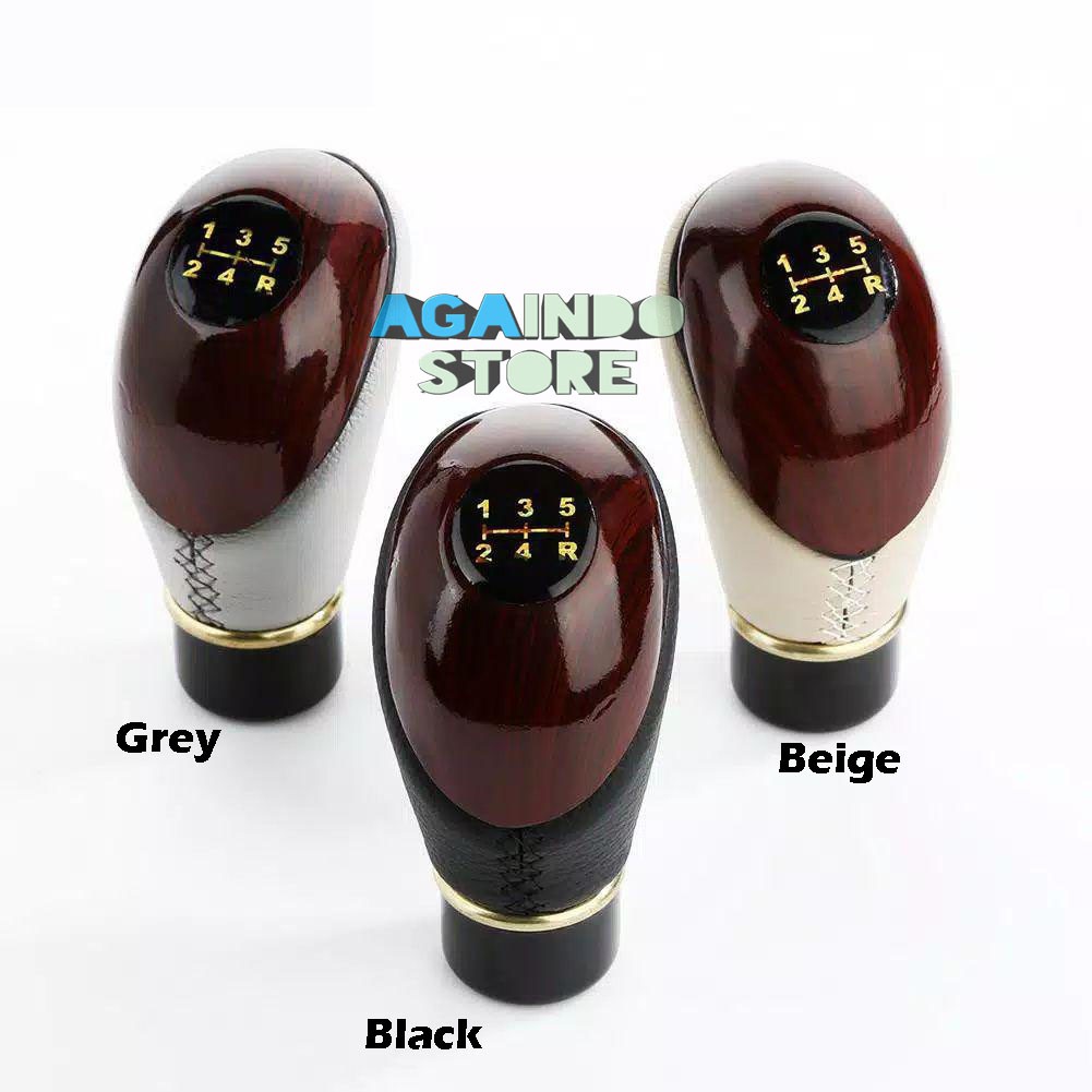 Mt Wood Grain Manual Gear Shift Knob Car Gear Stick Shift Knob | Shopee ...