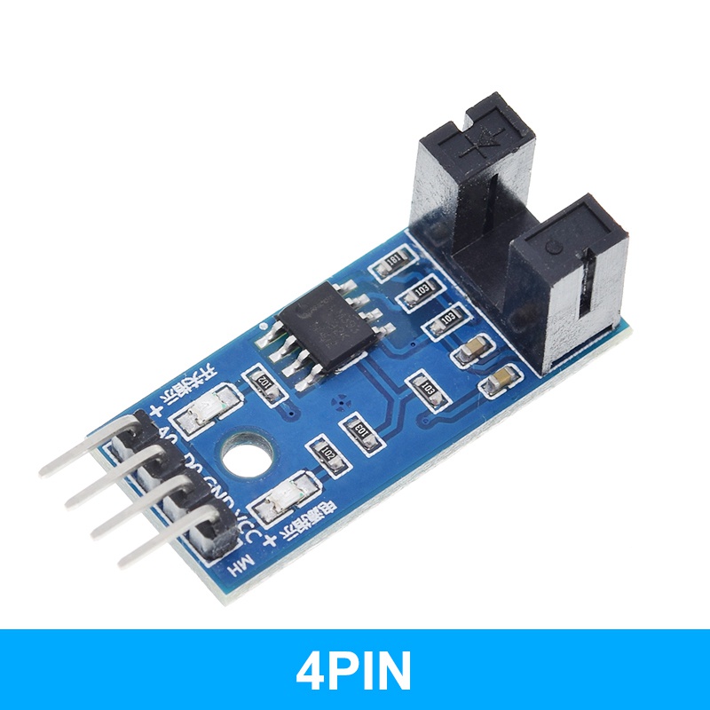 Photoelectric Beam Speed Sensor Module 3.3V-5V Slot-Type Optocoupler ...