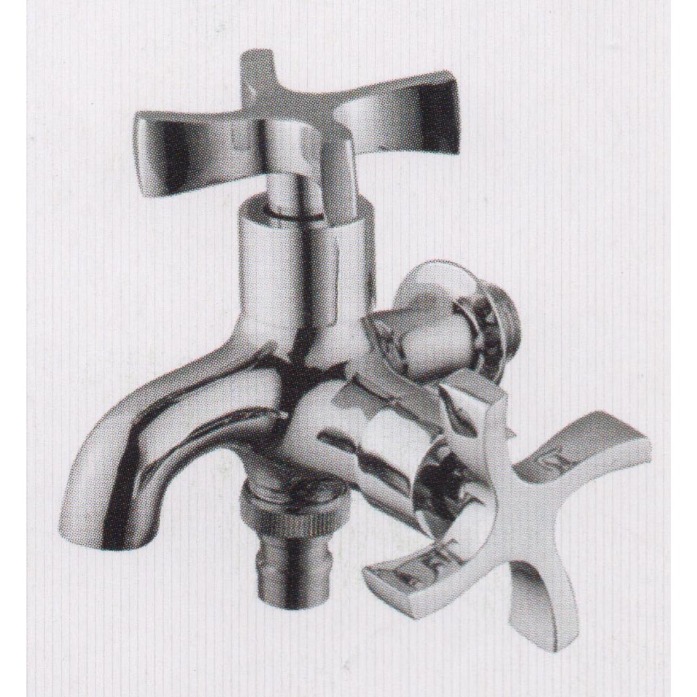 Hawk brass shower 2 way faucet (with gasket) | Shopee Philippines
