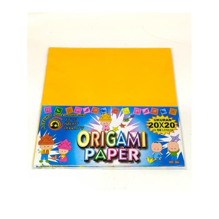 Asturo Folding Paper / Origami 20x20 (10 pack) | Shopee Philippines