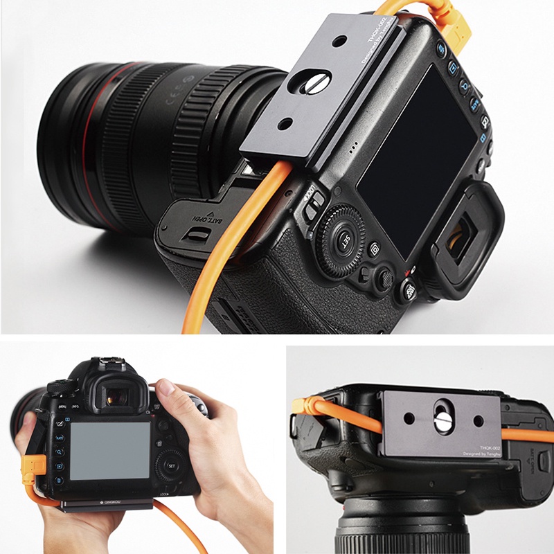 SLR Arca Quick Release Plate for Camera Tripod Ballhead Cable Fixed ...