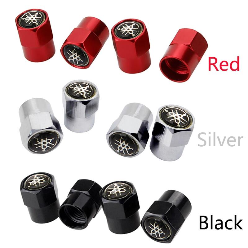 JC Car Styling Metal Wheel Stem Covers Tire Valve Caps Decoration for ...
