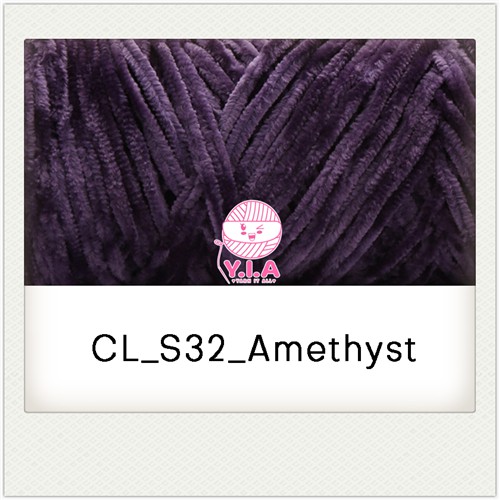 Yia Cl A Velvet Chenille Polyester Yarn Woven Wool DIY Bright Line ...