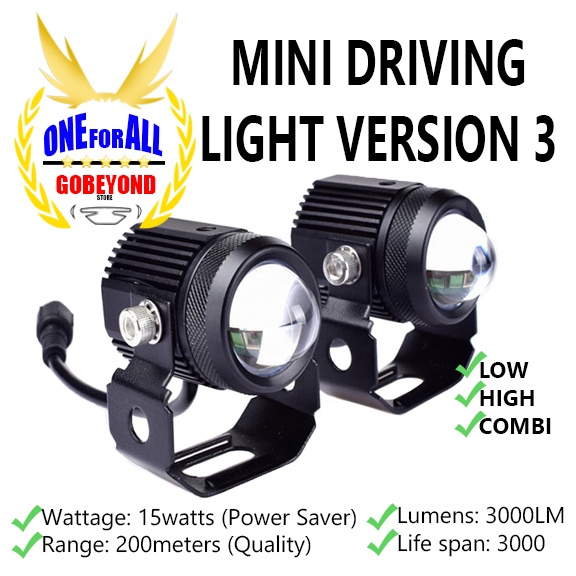 Original Mini Driving Light | Shopee Philippines