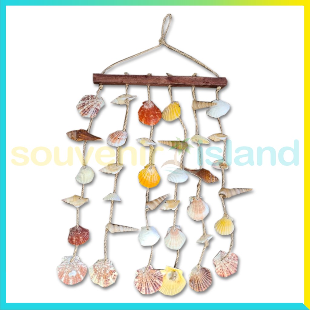 Stick Sea Shell Wind Chime (Small) Philippine Souvenir | Shopee Philippines