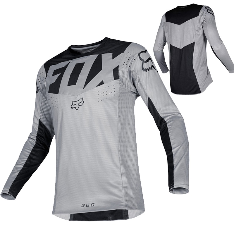 [COD ️] 2022 NEW Men's Fox Long Sleeve Motocross Jersey Racing Downhill ...