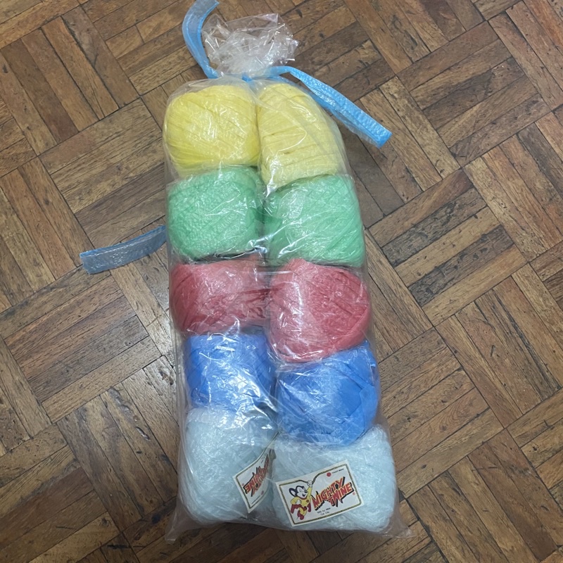 10pcs Mini Tali Mighty Plastic Soft Twine Plastic Straw Tali 10pcs per ...