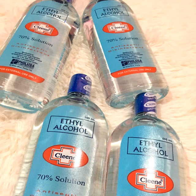 CLEENE ETHYL ALCOHOL 500ml | Shopee Philippines