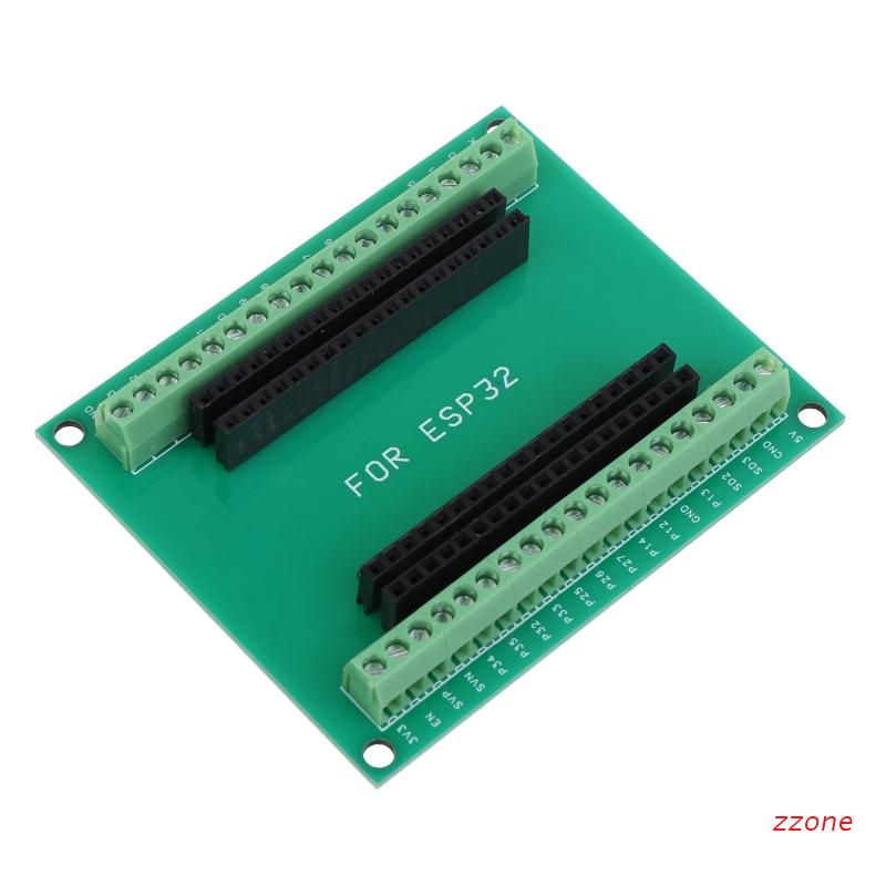 zzz ESP32 Breakout Board GPIO 1 into 2 for 38PIN Narrow Version ESP32 ...