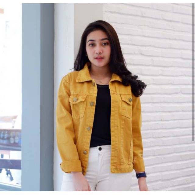 Biondy JACKET / BOLD JACKET JEANS Color JACKET JEANS Color JACKET ...