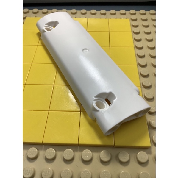 LEGO© Parts - White Technic, Panel Curved 11x3 w/ 2 Pin Holes through ...