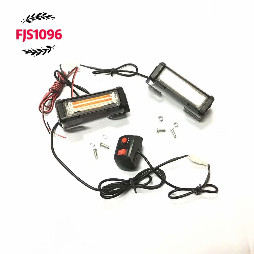 FJS1096 MOTORCYCLE COB-D FEDERAL ( 4 LED ) | Shopee Philippines