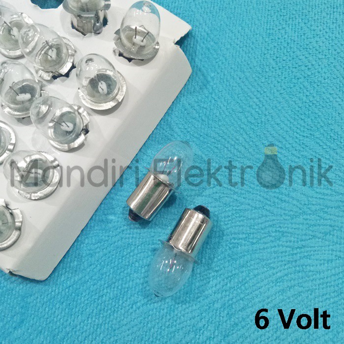 6 Volt Pointed Clip Flashlight Bulb | Shopee Philippines