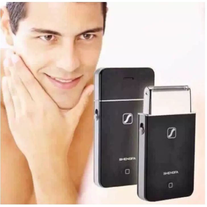 2055 SHENGFA RECHARGEABLE SHAVER cordless shaver for men | Shopee ...